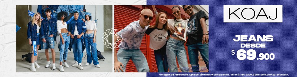 Koaj Colombia - Dafiti Colombia - Ropa y accesorios