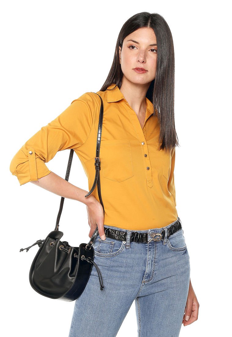 Camisa Mostaza Active - Compra Ahora | Dafiti Colombia