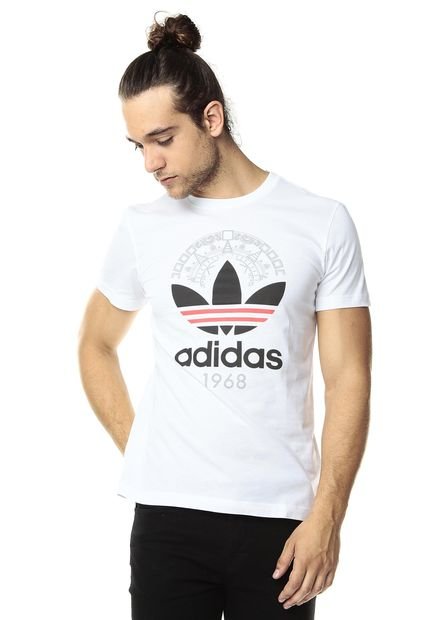Camiseta Blanca Adidas Originals Trefoil Tee Compra Ahora Dafiti