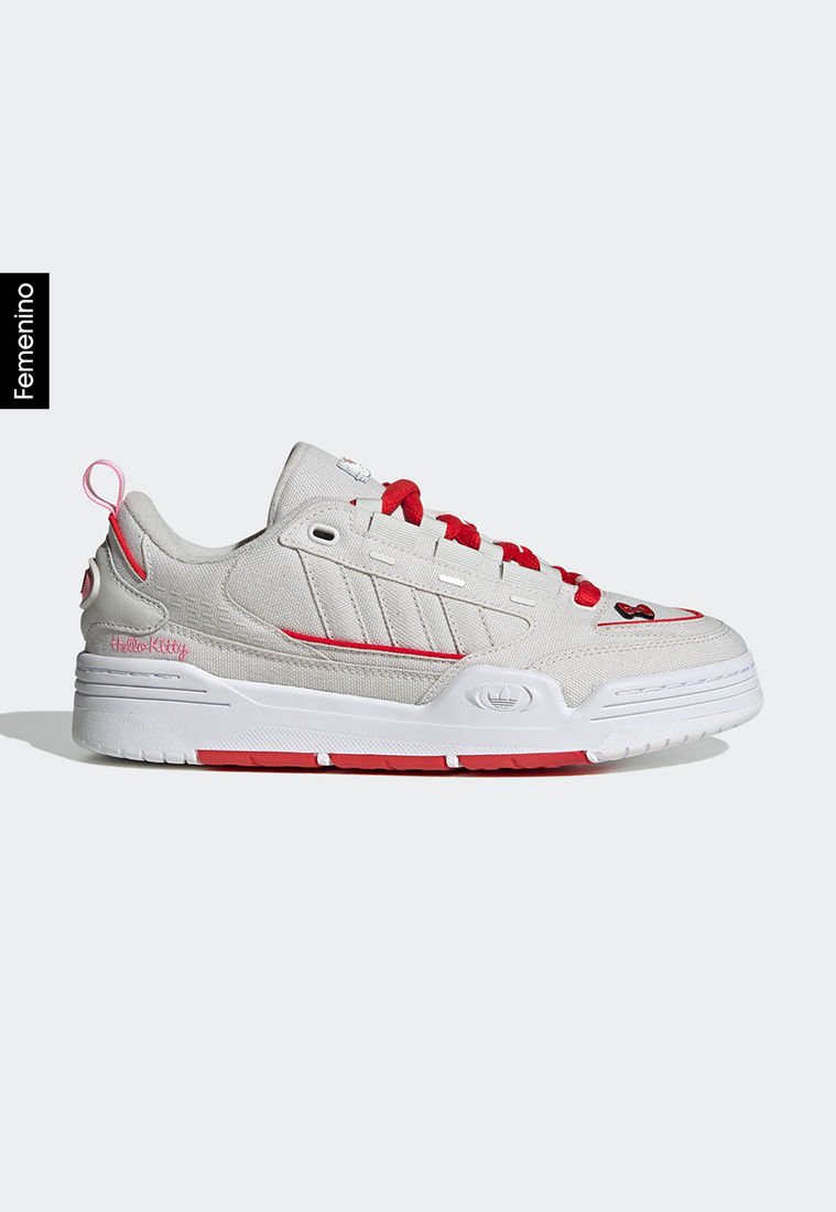 Tenis Lifestyle Gris-Rojo-Blanco-Rosa adidas Originals Hello Kitty ...