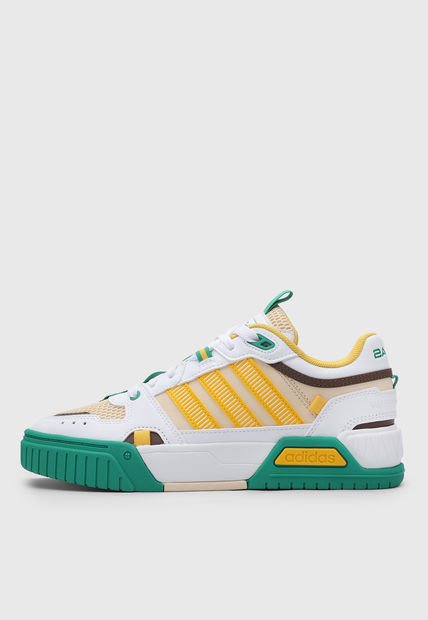 Tenis Basketball Beige-Celeste-Naranja adidas Performance D-Pad ...