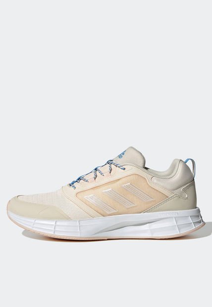 Tenis Running Beige-Blanco-Azul adidas Performance Duramo Protect ...