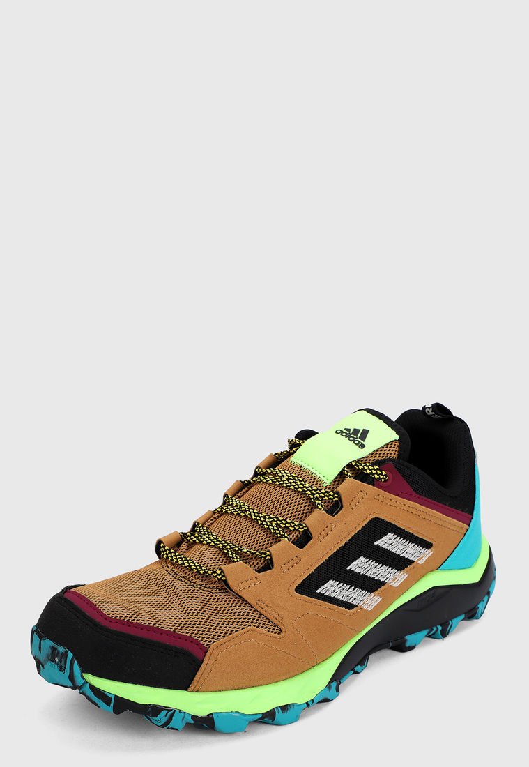 Tenis Running Miel-Amarillo-Negro-Morado adidas Performance Terrex ...