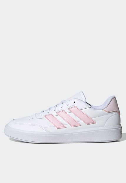 Tenis Lifestyle Blanco-Rosa adidas Performance Courtblock - Compra ...
