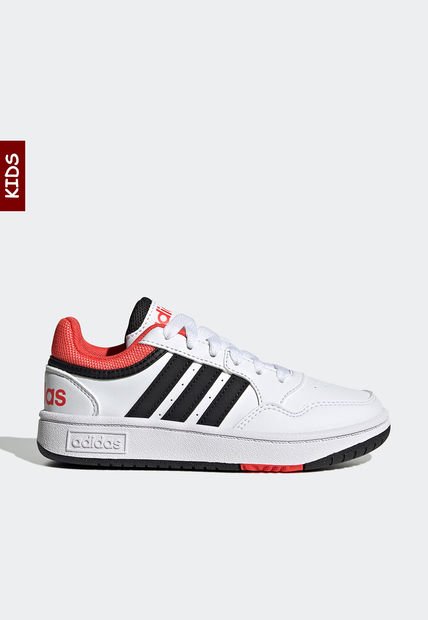Tenis Basketball Blanco-Rojo-Negro adidas Performance Hoops 3.0 ...