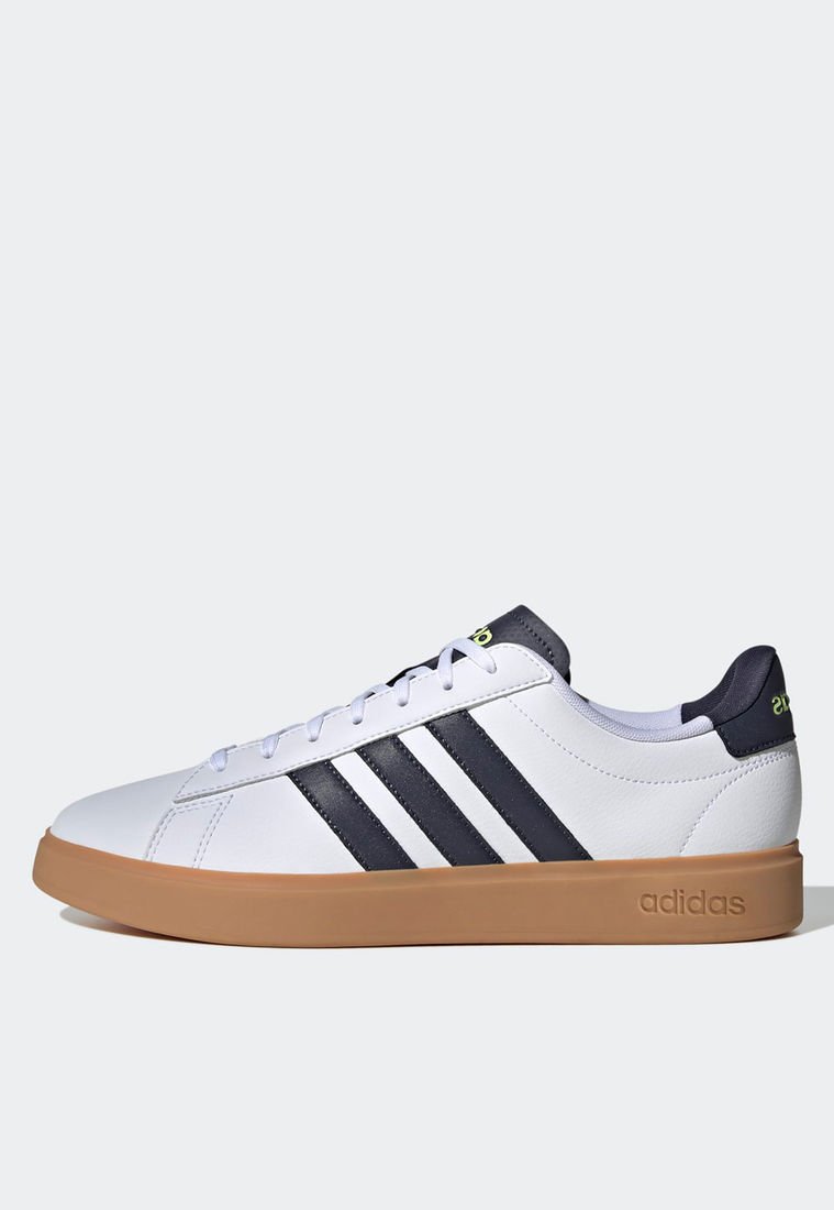Tenis Lifestyle Blanco-Azul-Café adidas Performance Grand Court 2.0 ...
