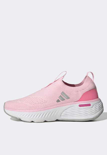 Tenis Walking Rosa-Blanco-Gris adidas Sportswear Cloudfoam Go Sock ...