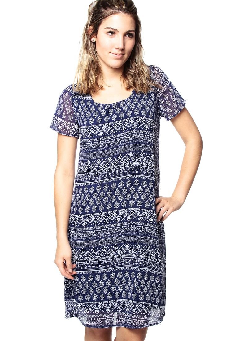 Vestido Azul Anna Flynn - Compra Ahora | Dafiti Colombia