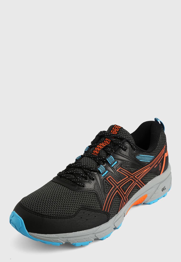 Tenis Running Negro-Naranja-Azul asics Gel-Venture 8 - Compra Ahora ...