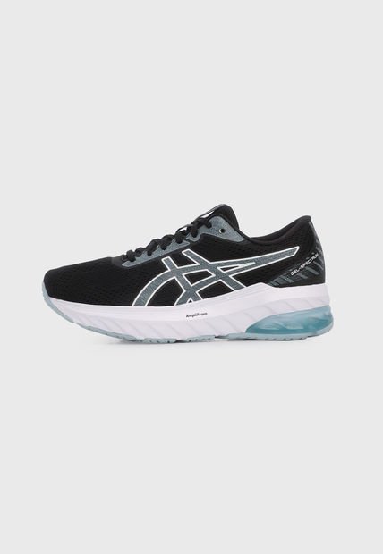 Tenis Running Negro-Blanco-Azul aguamarina asics Gel Spectrum - Compra ...