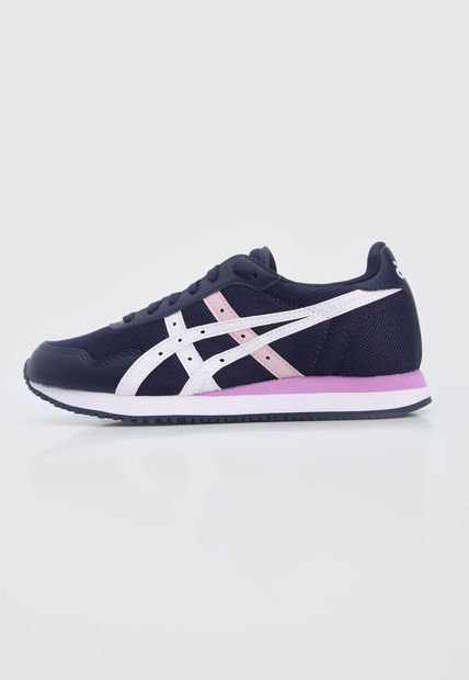 Tenis Lifestyle Azul Índigo-Rosa-Fucsia asics Tiger Runner - Compra ...