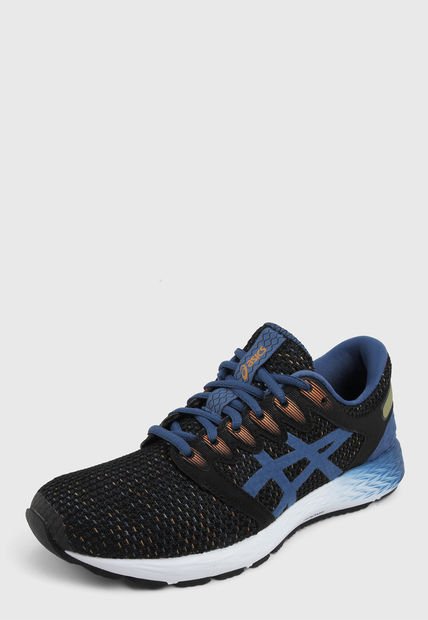 Tenis Running Negro-Azul-Naranja asics Roadhawk Ff 2 M - Compra Ahora ...