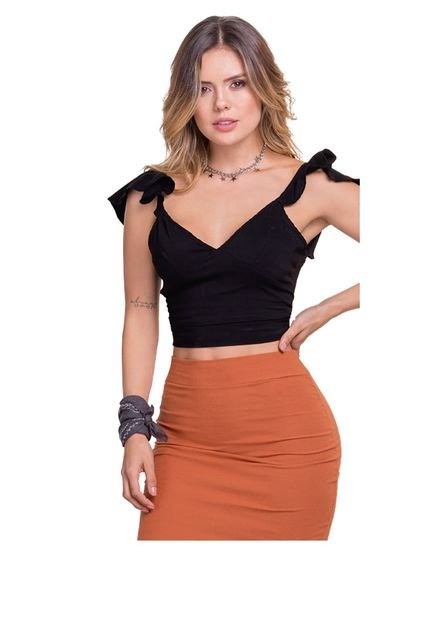 Falda Larga Juvenil Femenino Ladrillo Atypical - Compra Ahora | Dafiti ...