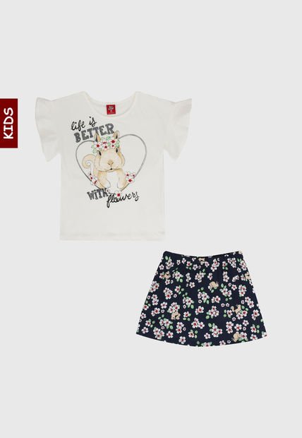 Conjunto Blanco Multicolor Bee Loop - Compra Ahora | Dafiti Colombia