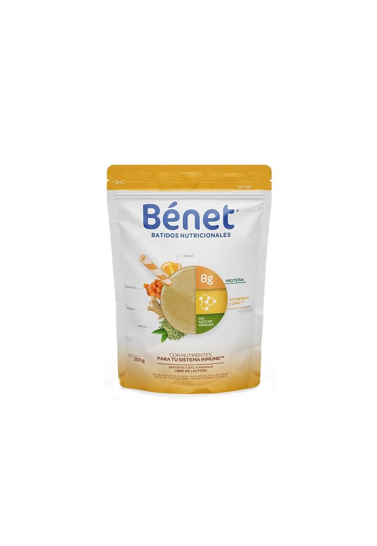 Benet Batido Nutricional Sistema Inmune Doypack 200 Gramos - Compra ...