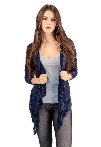 Saco Color Azul Para Dama Manga Larga En Luna Ambar - Compra Ahora ...