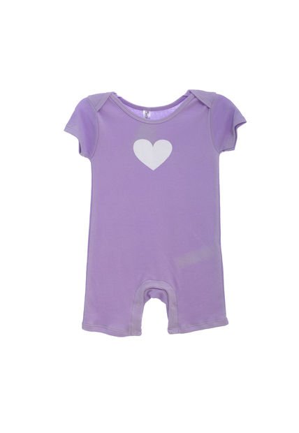 Lula Body Para Bebe Color Lila Bocared Manga Corta Con Estampado ...