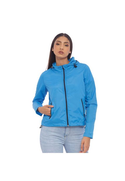 Luanda Chaqueta Rompe Vientos Para Dama Con Capota Y Bolsillos - Compra ...