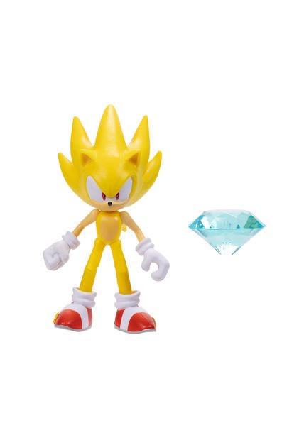 Sonic Figura Art. 4" Juguete Amarillo-Blanco-Azul BOING TOYS - Compra ...