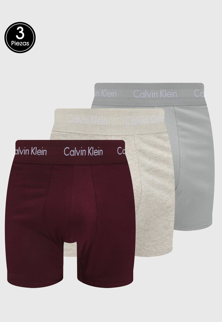 Bóxer Trio Multicolor Calvin Klein - Compra Ahora | Dafiti Colombia