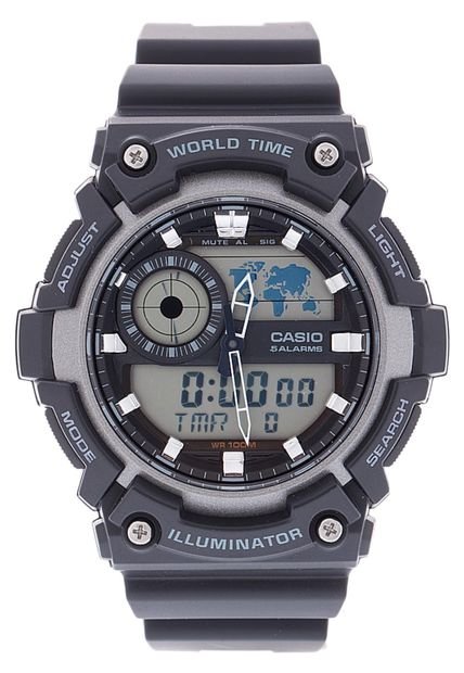 Reloj Negro-Plateado Casio - Compra Ahora | Dafiti Colombia
