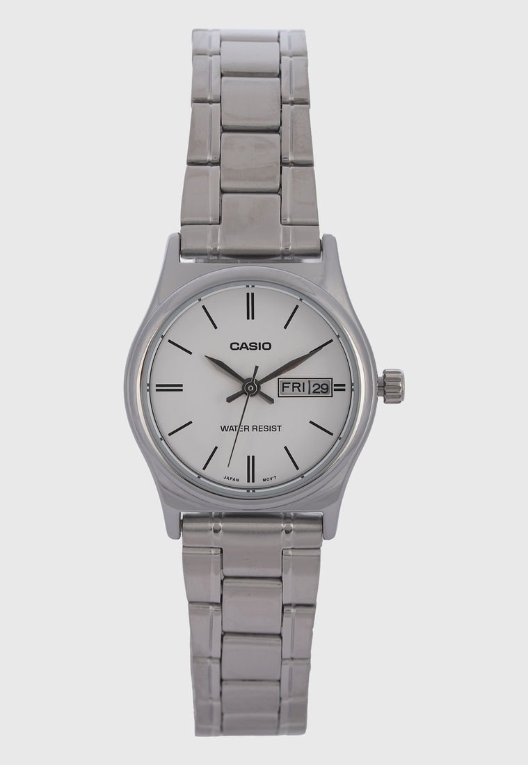 Reloj Plateado-Blanco CASIO - Compra Ahora | Dafiti Colombia