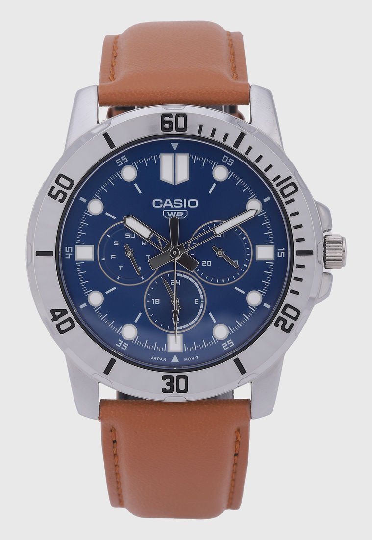 Reloj Café Plateado Casio Compra Ahora Dafiti Colombia