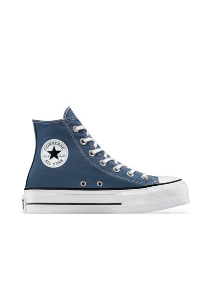 Tenis Converse Botas Chuck Taylor All Star Lift Mujer-Azul - Compra ...