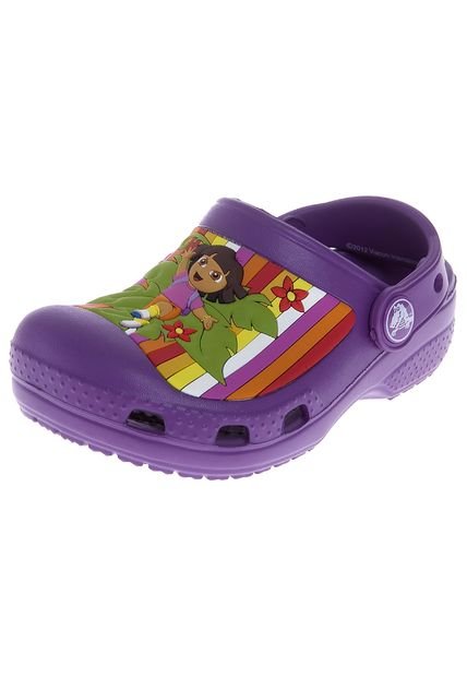 Playeras Crocs Dora Multistripe Moradas - Compra Ahora | Dafiti Colombia