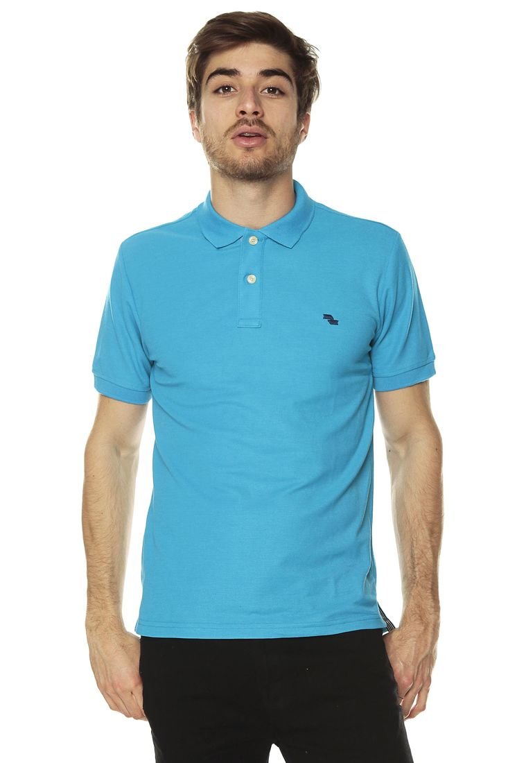 Camiseta Polo Azul Turquesa Denim Republic - Compra Ahora | Dafiti Colombia