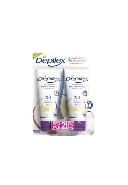 Pack Crema Depilatoria Depilex Piel Extra Seca 2 X 100 Gr - Compra ...
