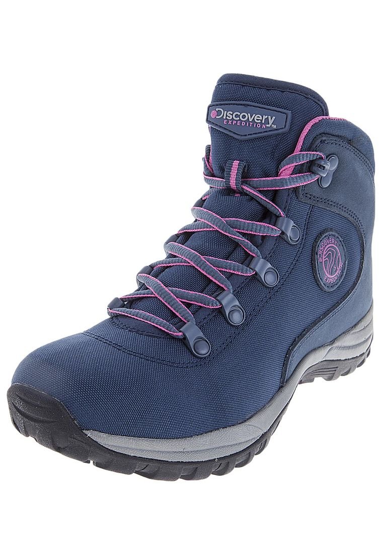 Bota Outdoor Azul-Rosa Discovery Expedition - Compra Ahora | Dafiti ...