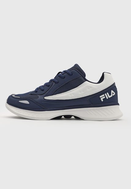 Tenis Lifestyle Azul Navy-Blanco Fila Trip - Compra Ahora | Dafiti Colombia