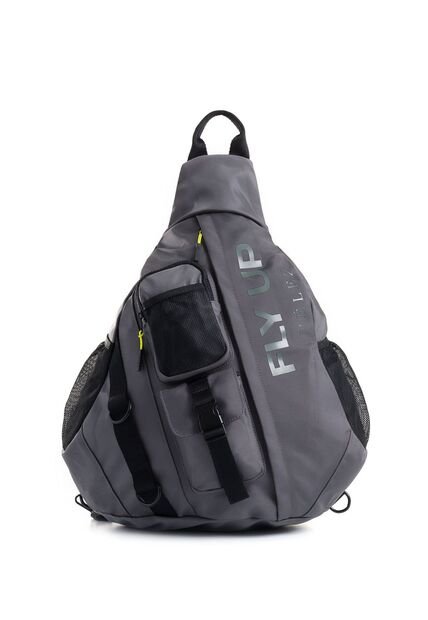 Morral Fly Up Energy En Lona Para Hombre Silueta Retro Morral Fly Up Energy En Lona Para Hombre ...