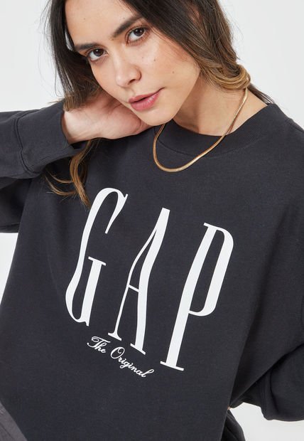 Buzo Negro-Blanco GAP - Compra Ahora | Dafiti Colombia