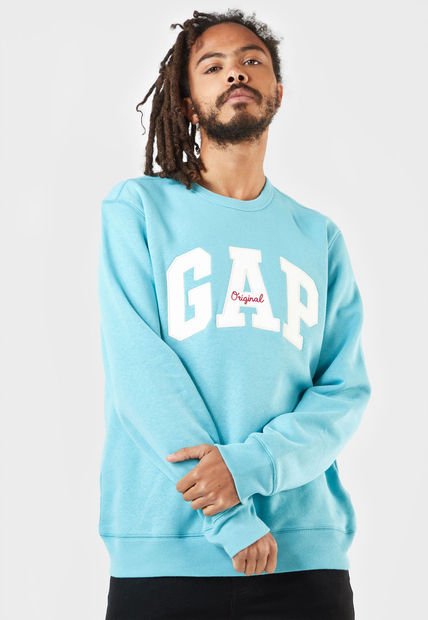 Buzo Azul-Blanco GAP - Compra Ahora | Dafiti Colombia