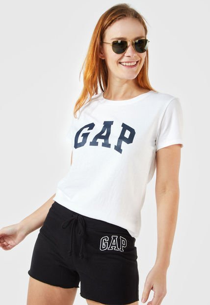 Camiseta Blanco-Azul GAP - Compra Ahora | Dafiti Colombia