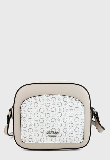 Bolso Beige-Blanco GUESS - Compra Ahora | Dafiti Colombia