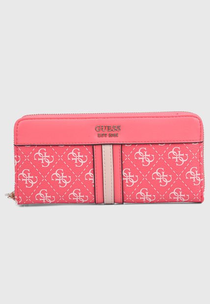 Billetera Fucsia-Beige GUESS - Compra Ahora | Dafiti Colombia