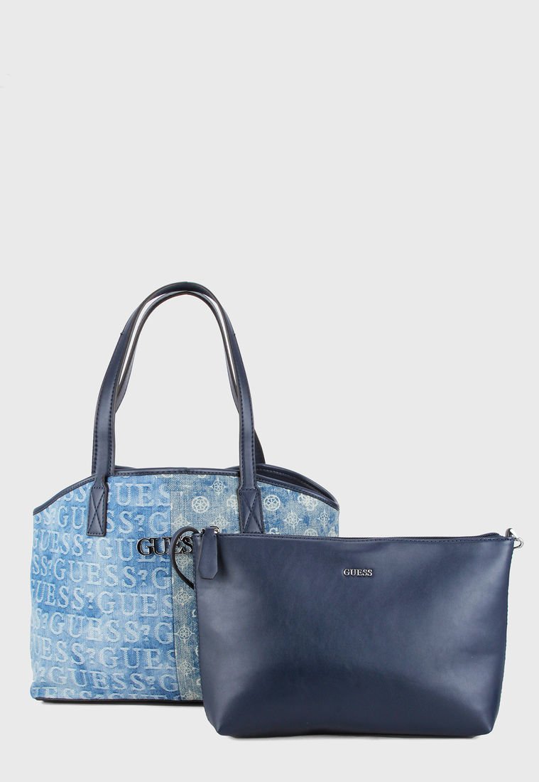 Bolso Azul-Blanco GUESS - Compra Ahora | Dafiti Colombia