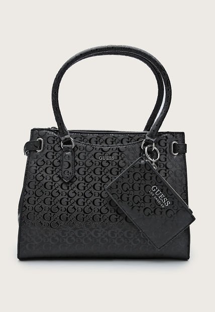 Bolso Negro-Plateado GUESS - Compra Ahora | Dafiti Colombia