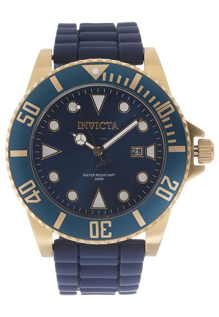 Reloj Azul-Dorado INVICTA - Compra Ahora | Dafiti Colombia