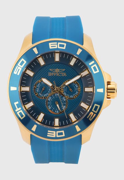 Reloj Azul-Dorado Invicta - Compra Ahora | Dafiti Colombia