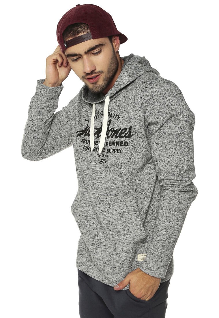 Buzo Gris-Negro Jack & Jones - Compra Ahora | Dafiti Colombia
