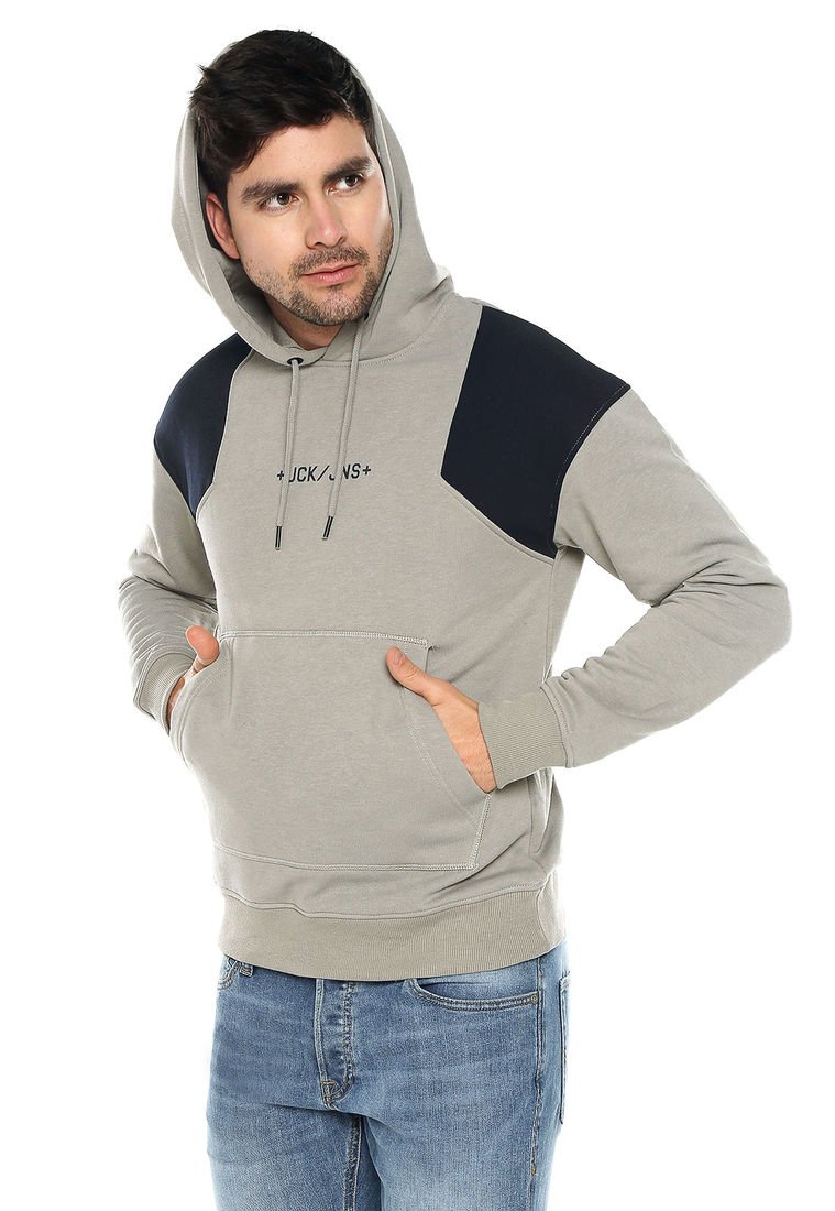 Buzo Gris-Azul Jack & Jones - Compra Ahora | Dafiti Colombia