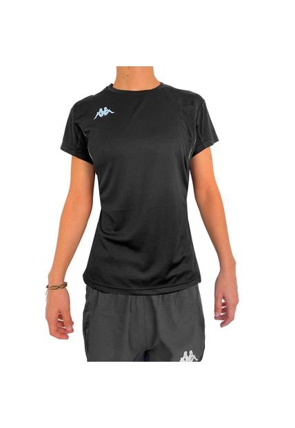 Camiseta Kappa Para Mujer-Negro - Compra Ahora | Dafiti Colombia