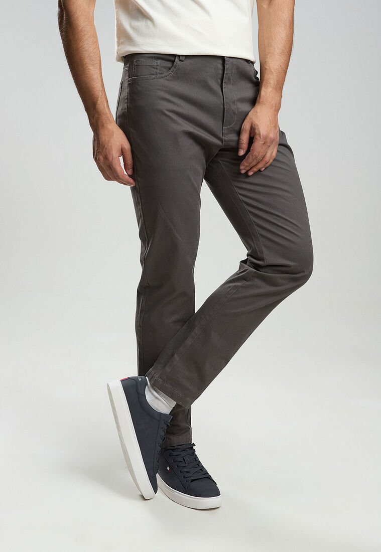 Pantalón KENNETH COLE Slim Fit Gris - Compra Ahora | Dafiti Colombia