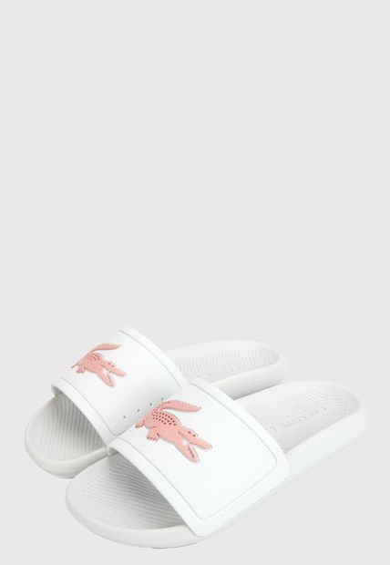 Playera Blanco-Rosa Lacoste Lutitas - Compra Ahora | Dafiti Colombia