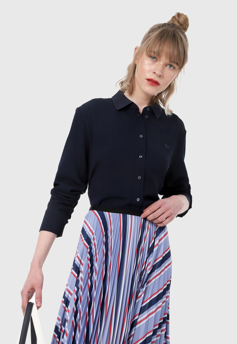 Camisa Azul oscuro Lacoste - Compra Ahora | Dafiti Colombia