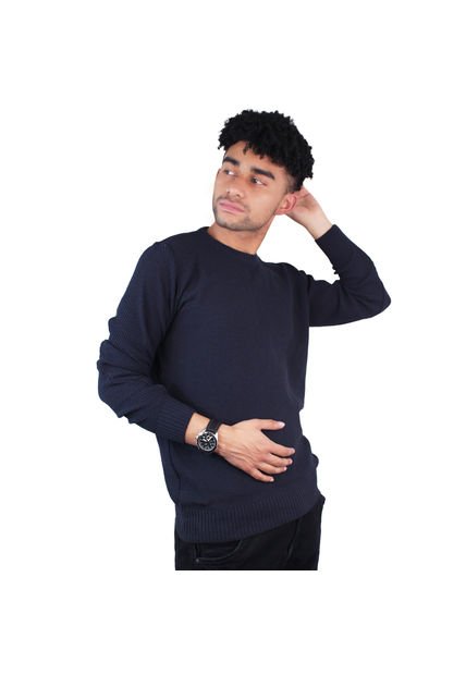 Suéter Cuello Redondo Lec Lee Azul - Compra Ahora | Dafiti Colombia